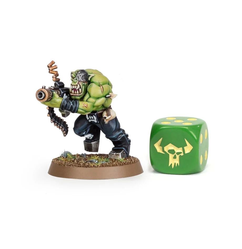 WARHAMMER 40000: ORKS DICE – GamersaurusRex