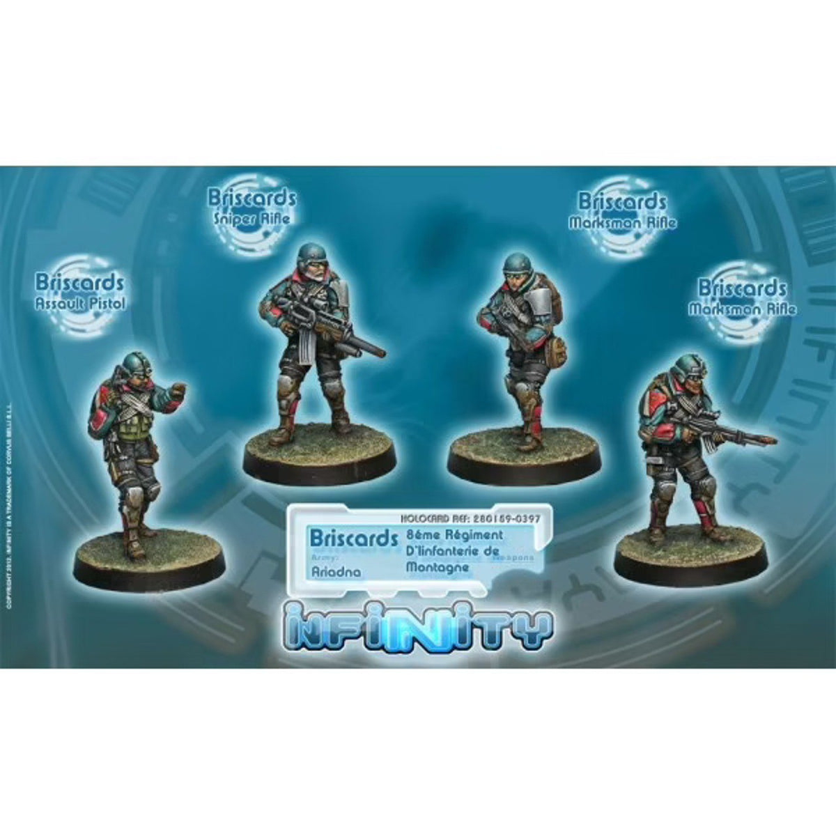 Infinity: Briscards 8eme Regiment D' Iinfanterie de Montagne ...